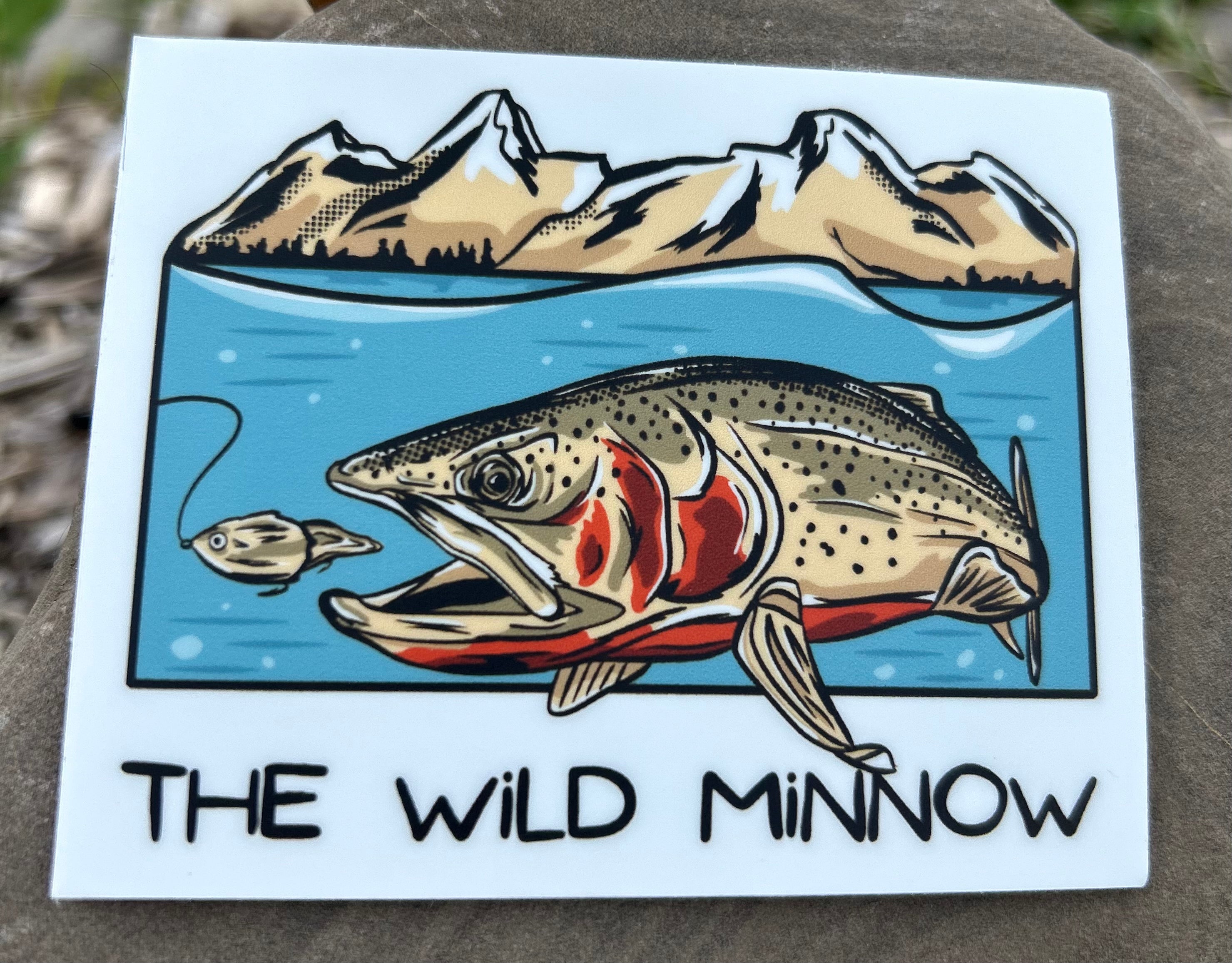Backcountry Cutthroat Sticker – Wild Minnow Apparel